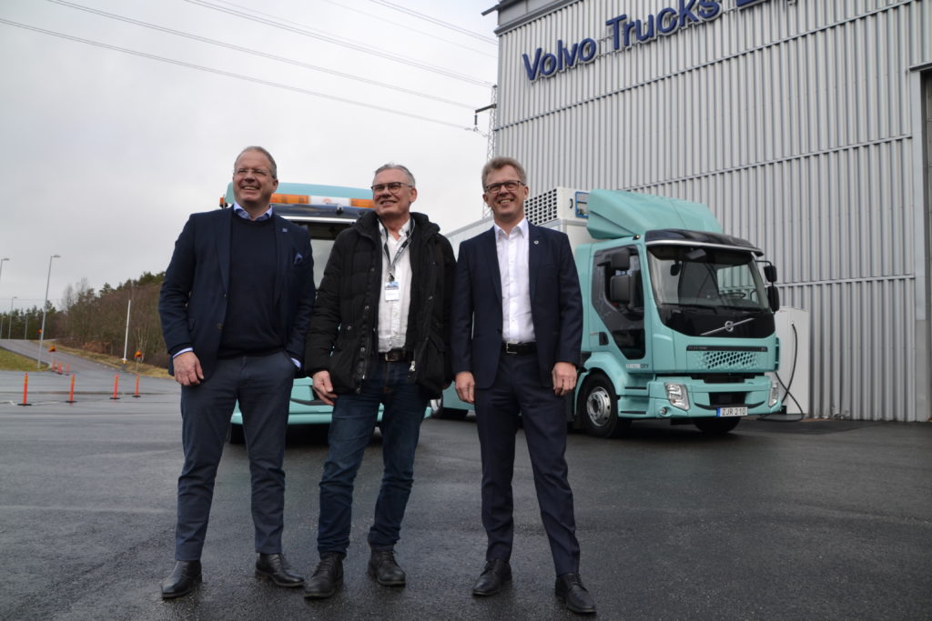 Volvos el-lastbilar rullar ut - Intelligent Logistik