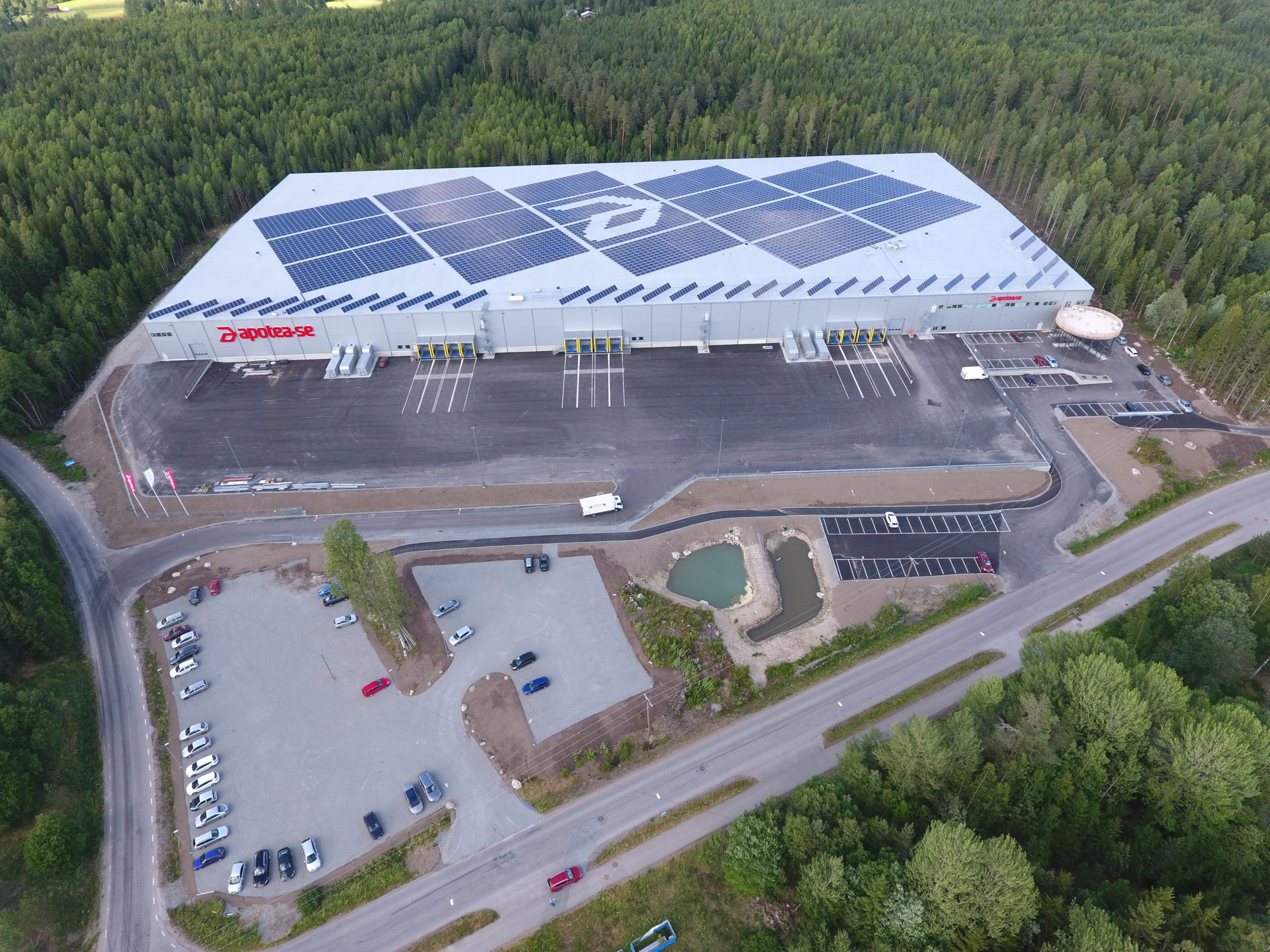 Apotea vill dubbla lagerytan i Morgongåva - Intelligent Logistik